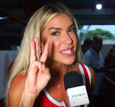 Lore Improta exalta trajetória na Viradouro: 'Estou desde o acesso ...