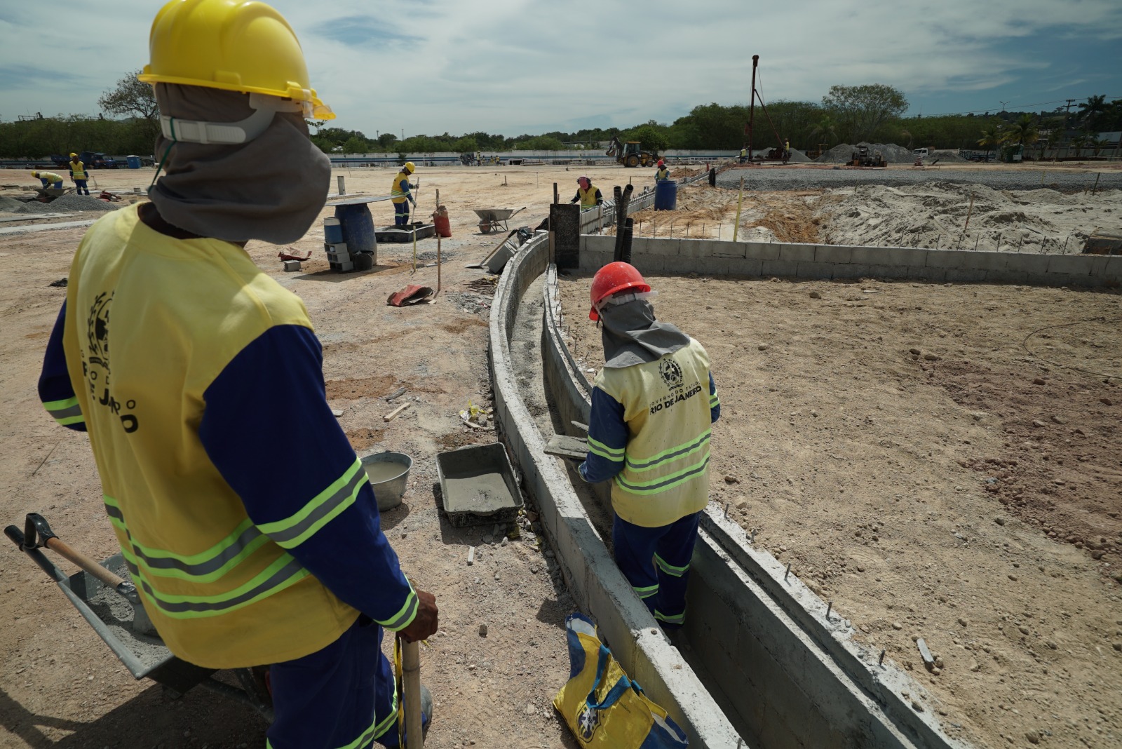 Obras do Parque RJ, no antigo Piscinão de São Gonçalo, avançam | Enfoco ... Obras do Parque RJ, no antigo Piscinão de São Gonçalo, avançam | Enfoco ...