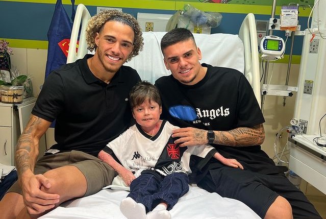 Vitória do Vasco é dedicada ao menino Gui, exemplo de superação ...