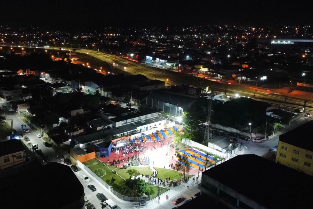 Praça novinha em folha é entregue com festa em Itaboraí | Enfoco - O ...